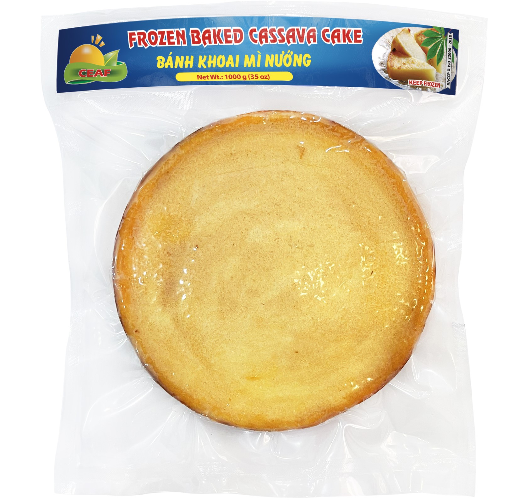 Frozen Baked Cassava Cake